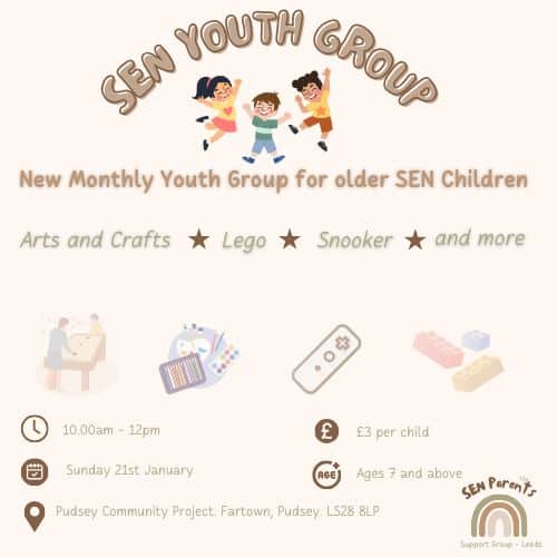 Pudsey Community Project: SEN Youth Club - West Leeds Dispatch